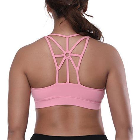 Womens Sports Bra Seamless For Work Out Yoga Bra Light S