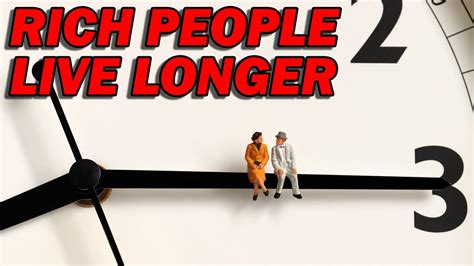 Why Rich People Live Longer Than Poor People Youtube