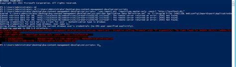 dxa error while installing the dxa2 2 tbbs in sdl web 8