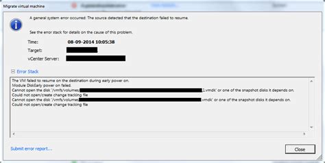 vmware failed to lock file module diskearly power on failed xilusgems