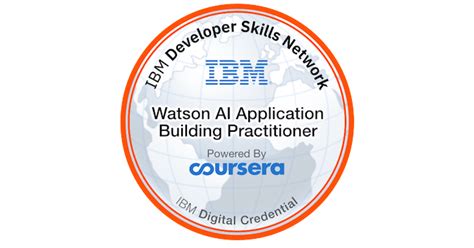 watson ai application building practitioner credly