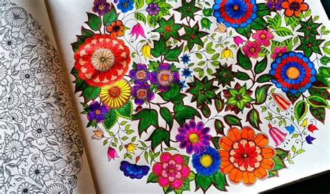Johanna Basfords Coloring Books For Adults Reach The No 1 On Amazons