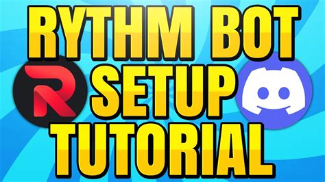 how to add and use rythm bot in discord server music bot setup youtube