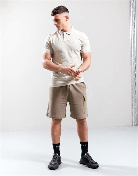 Boss Passenger Polo Shirt Light Beige Terraces Menswear