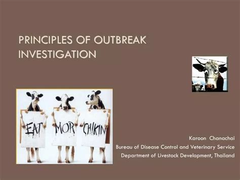 Ppt Principles Of Outbreak Investigation Powerpoint Presentation
