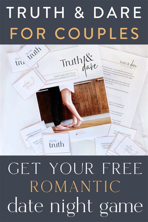 At Home Date Night Game Date Night Ideas For Married Couples Truth