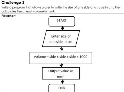a short workbook which has a series of challenges which