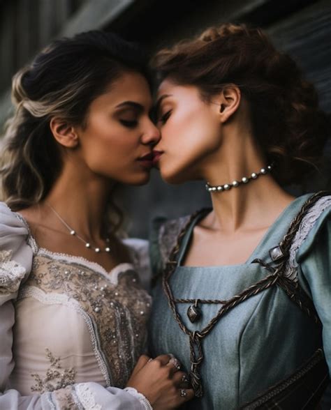 Premium Ai Image Two Hearts As One A Lesbian Love Story In Photos