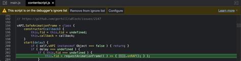 javascript avoid irrelevant files while debugging in chrome not
