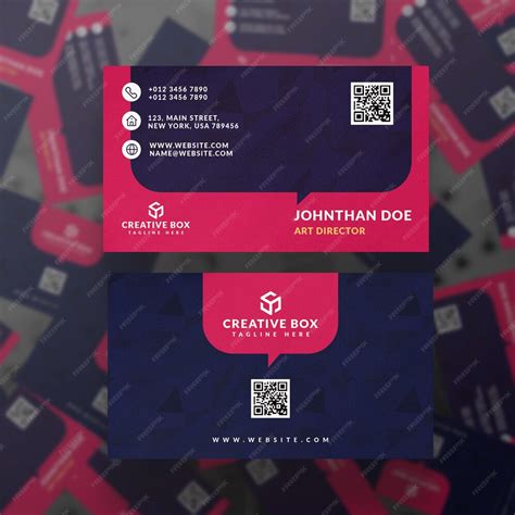 Premium Psd Creative Business Card Template