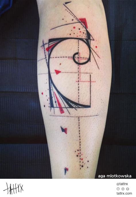 Aga Mlotkowska Tattoo Fibonacci Spiral Spiral Tattoos Fibonacci