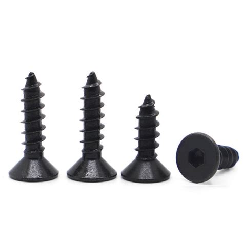 M3 M4 M5 M6 304 Stainless Steel Black 8 8 Carbon Steel Allen Hex