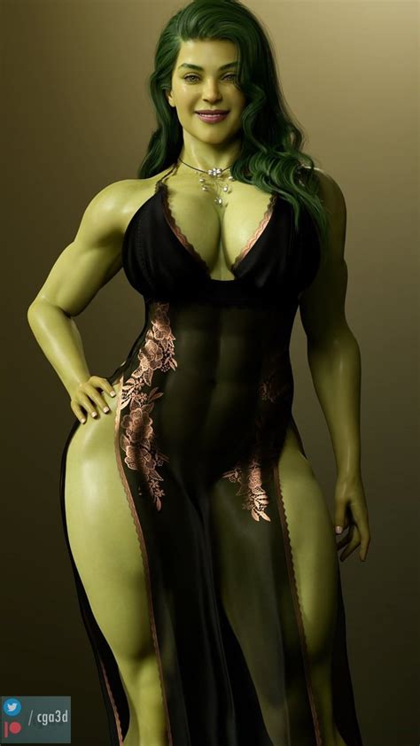 She Hulk Cga3d [marvel] R Rule34
