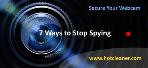 How To Keep Your Webcam Secure