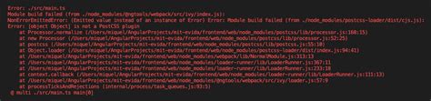 error [object object] is not a postcss plugin after updating to