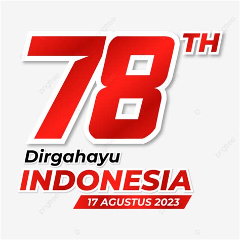 78 Hut Ri 2023 Logo Vector 78 Hut Ri Logo Hut Ri 78 Logo Hut Ri 2023