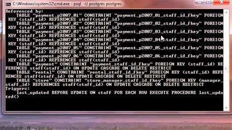 psql command شرح youtube