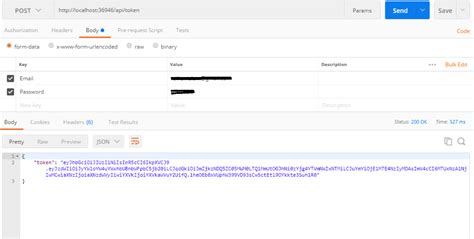 asp core identity supporting jwt token for user