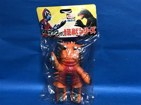 【未使用】バンダイ ブルマァク 帰ってきたウルトラマン ザニカ 復刻版 ソフビ デットストック 未開封品 1999年 ポピー 昭和レトロ 絶版