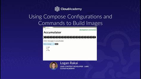 using compose configurations and commands to build images youtube