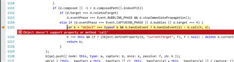ie 11 error object doesn t support property or method call file