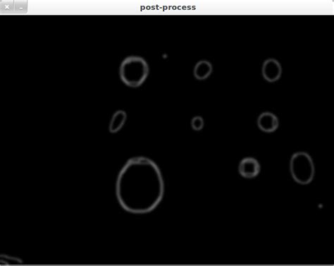 python writing robust color and size invariant circle detection