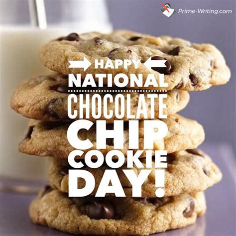 On August 4th National Chocolate Chip Cookie Day Gives Us An