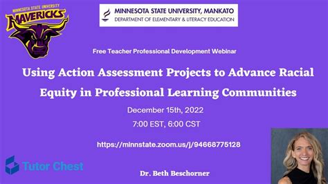 Using Action Assessment Projects To Advance Racial Equity In