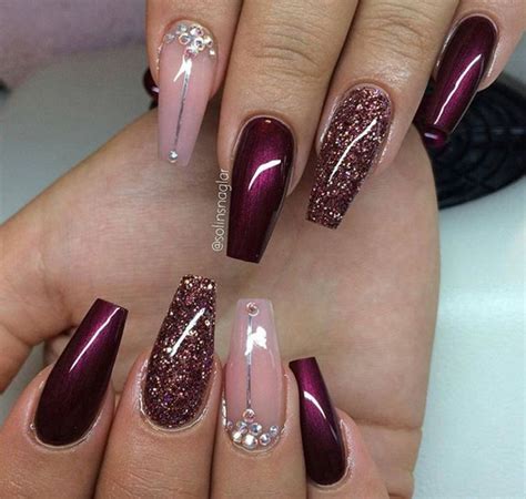 30 Amazing Burgundy Nail Designs For Women 2024 Pretty Designs