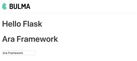 universal rendering in flask using vue js and ara