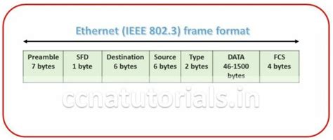 Ethernet Frame Format In Networking Explained Ccna Tutorials