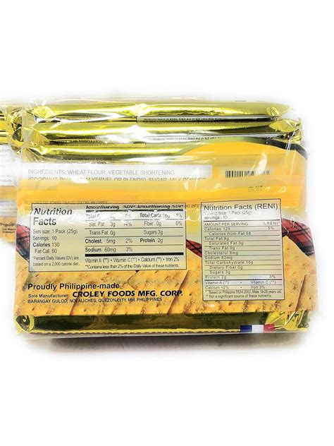 Buttercream Crackers Original Flavor 8 8 Oz 250g 10 Count 3 Pack