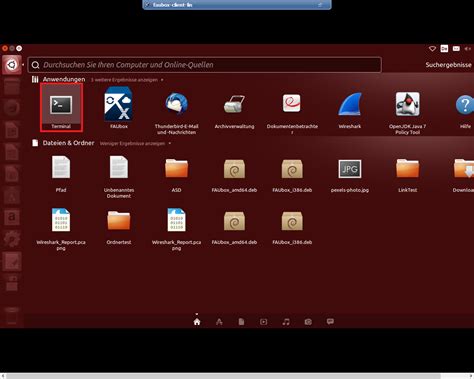 using command line parameters › faubox