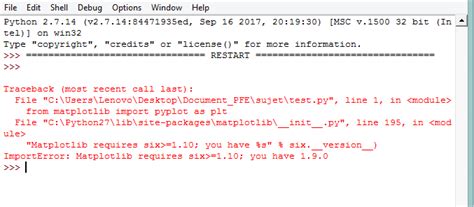 how to upgrade matplotlib version for python 2 7 stack