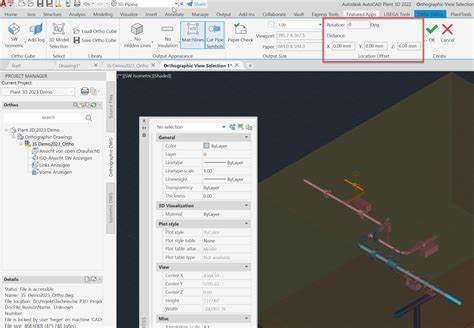 solved location of location offset panel on ortho editor context tab