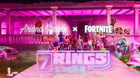 和訳 】フォートナイトでアリアナグランデ Fortnite Arianagrande 7rings Youtube
