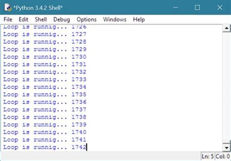 python loops