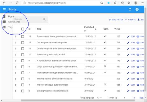search bar has incorrect zindex when scrolling