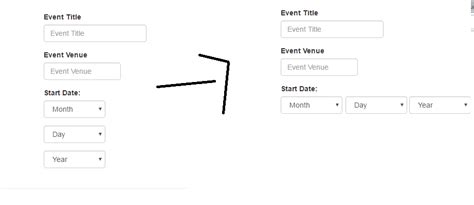 jquery css align the input to another input stack overflow