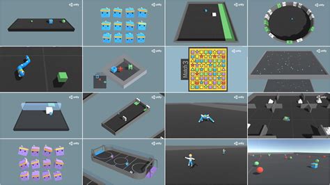 example learning environments unity ml agents toolkit