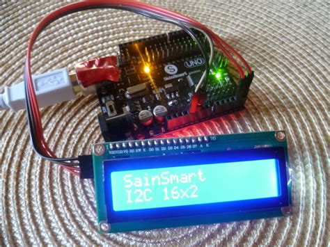 arduino your home and environment sainsmart i2c lcd