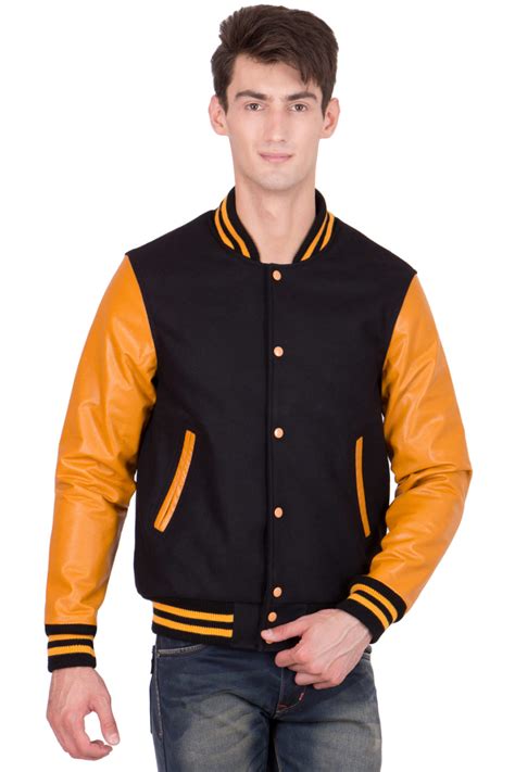 White Sleeves And Green Vinyl Sleeves Varsity Jacket Vinyl Sleeve