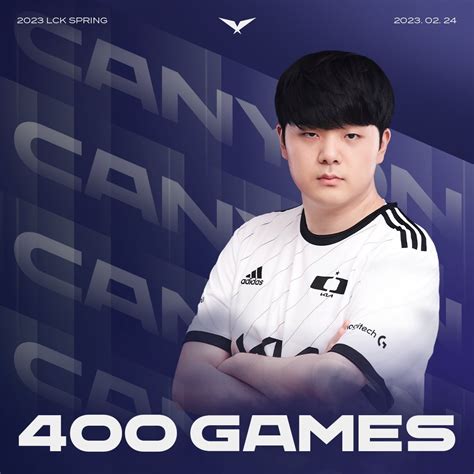 [오피셜] 캐니언 Lck 통산 400전 달성 롤 리그 오브 레전드 에펨코리아