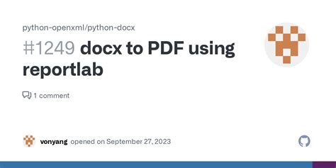 docx to pdf using reportlab · issue 1249 · python openxml python docx