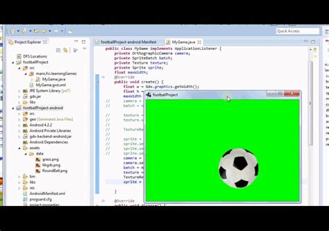 part2 libgdx tutorial rotatingball better resolution youtube