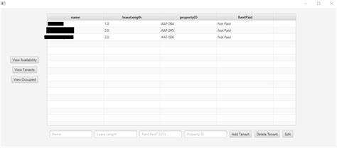 sqlite database locked error in java and how to update tableview