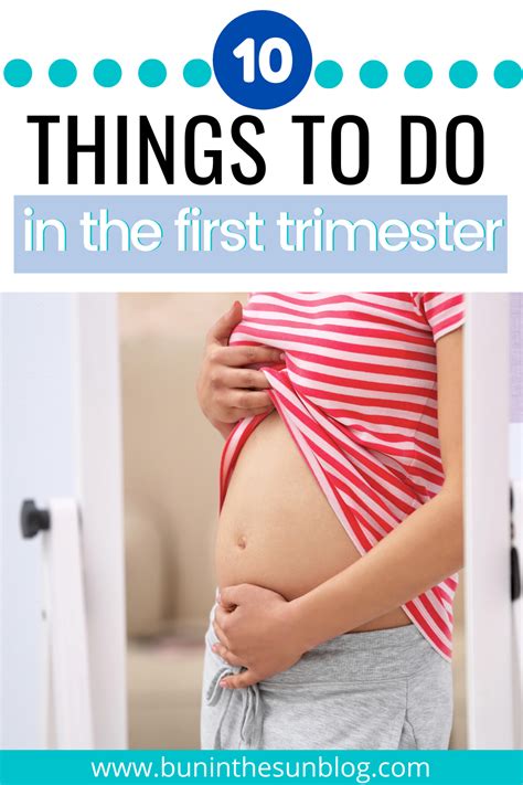 Ultimate Pregnancy To Do List For The First Trimester Artofit