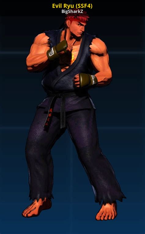 evil ryu ssf4 [ultimate marvel vs capcom 3] [mods]
