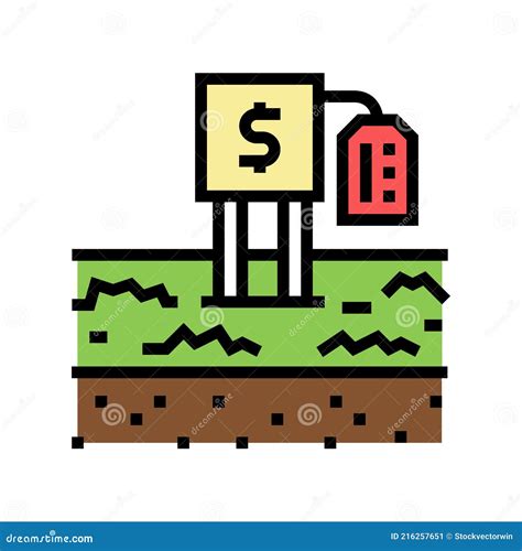 Ilustración Vectorial De Icono De Color De Tierra Venta Ilustración Del