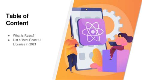 ppt best react ui component libraries frameworks for 2021